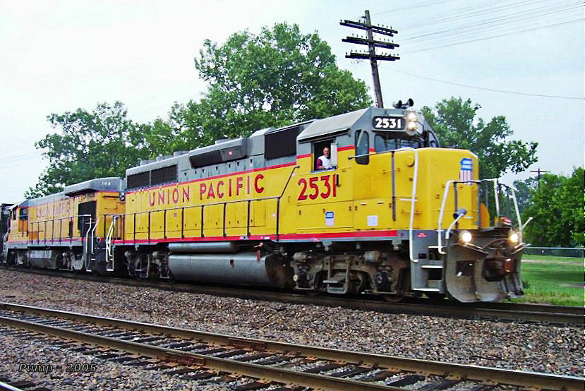 Southbound UP Local Train